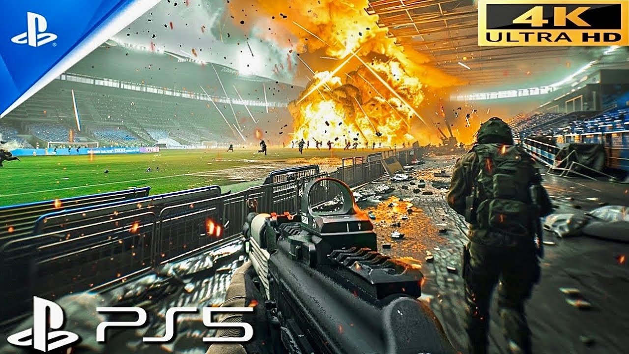 PS5 - (STADIUM ATTACK) CALL OF DUTY MODERN WARFARE III /4K60FPS ...