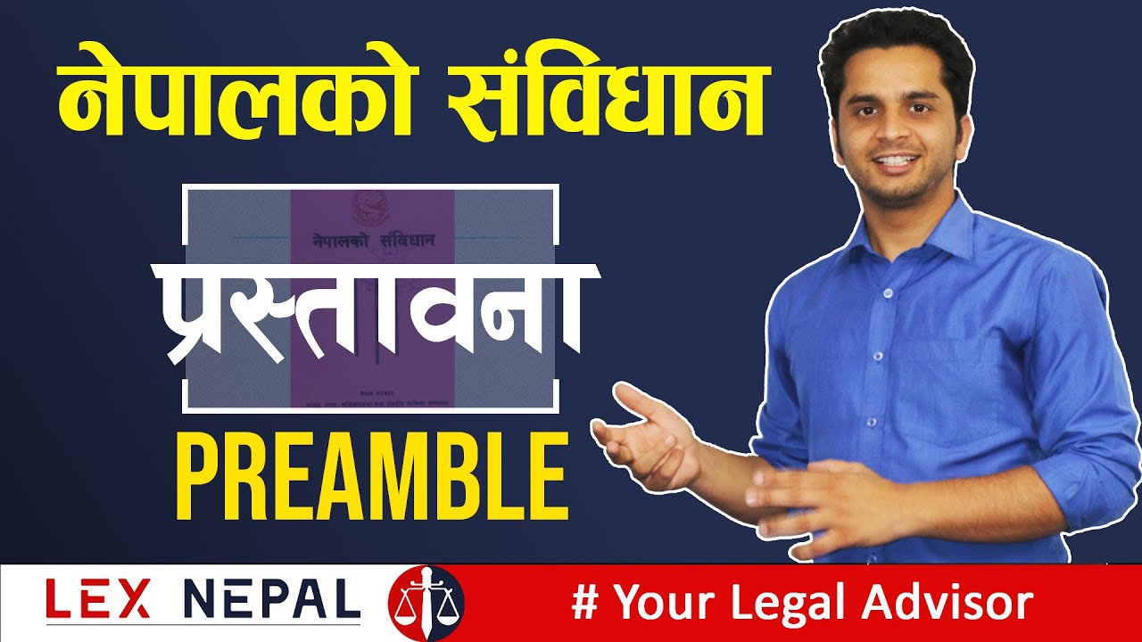 Nepalko Sambidhan | Prastawana | Preamble of Constitution of Nepal ...