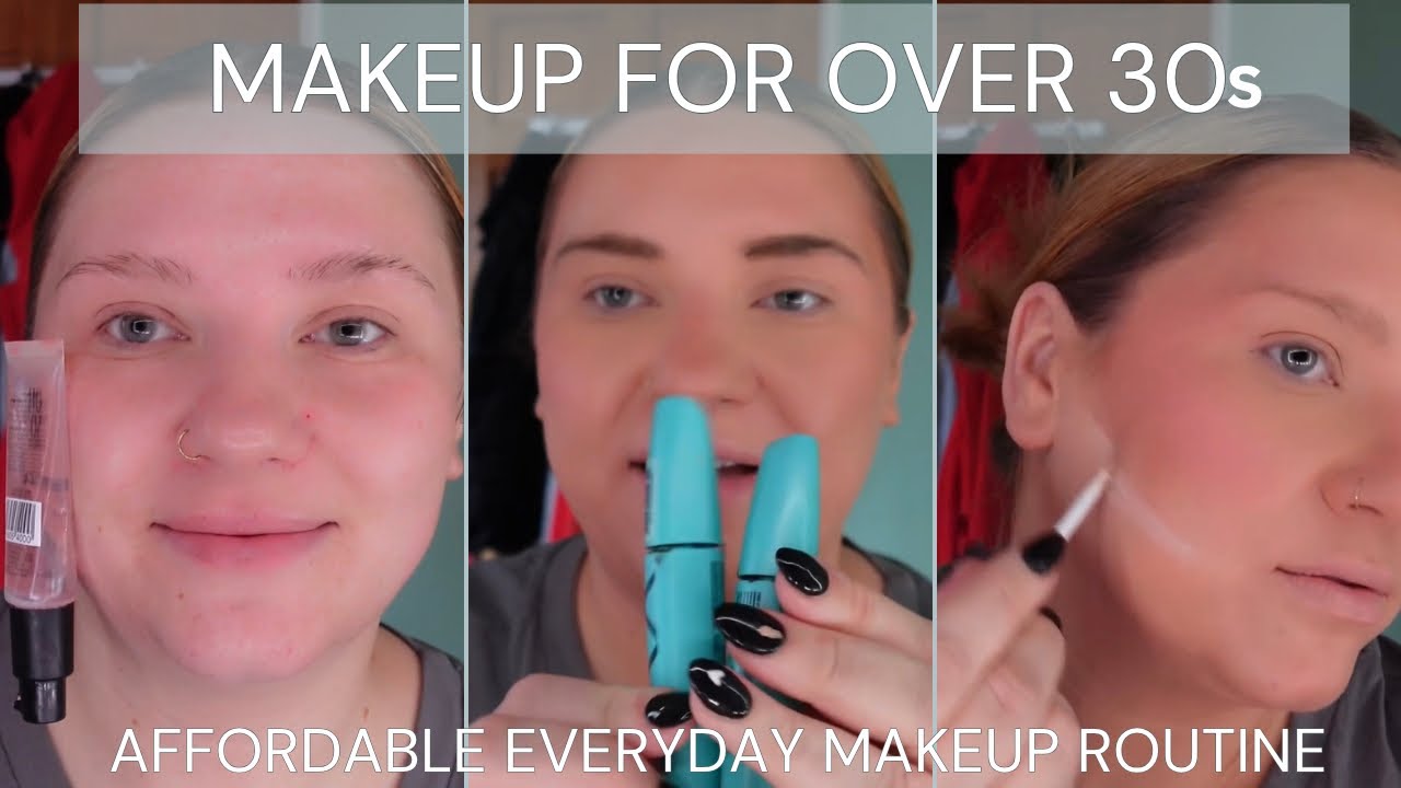 MY REAL LIFE MAKEUP ROUTINE AS A WOMEN IN HER 30’s - AFFORDABLE - YouTube