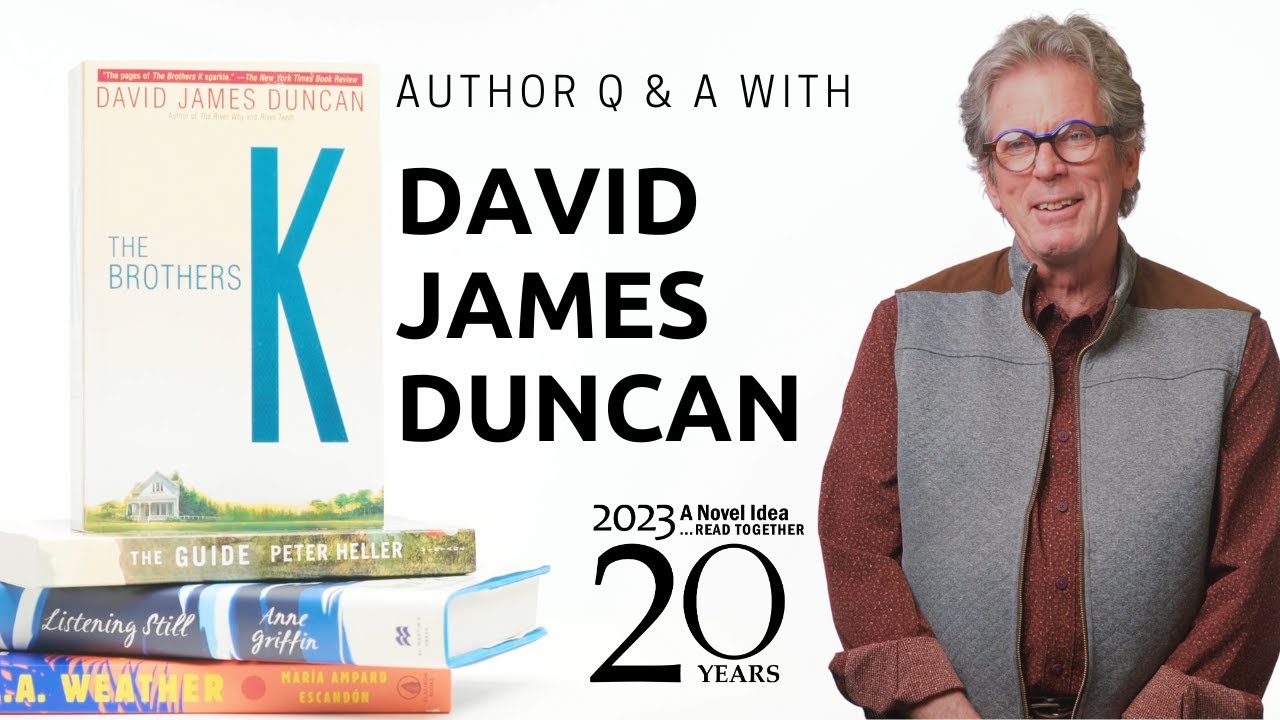 ANI 2023 - David James Duncan Q & A - YouTube