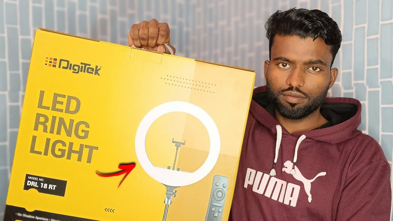 Newly Launch⚡ Digitek DRL 18RT LED Ring Light - 60W Powerful 🔥 - YouTube