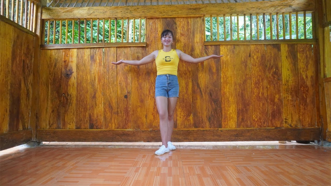 Building Wooden House, Skills Paint Colors The Wooden Wall - Build LOG ...