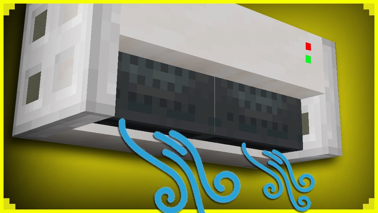 🦊Como fazer um AR CONDICIONADO no MINECRAFT - YouTube