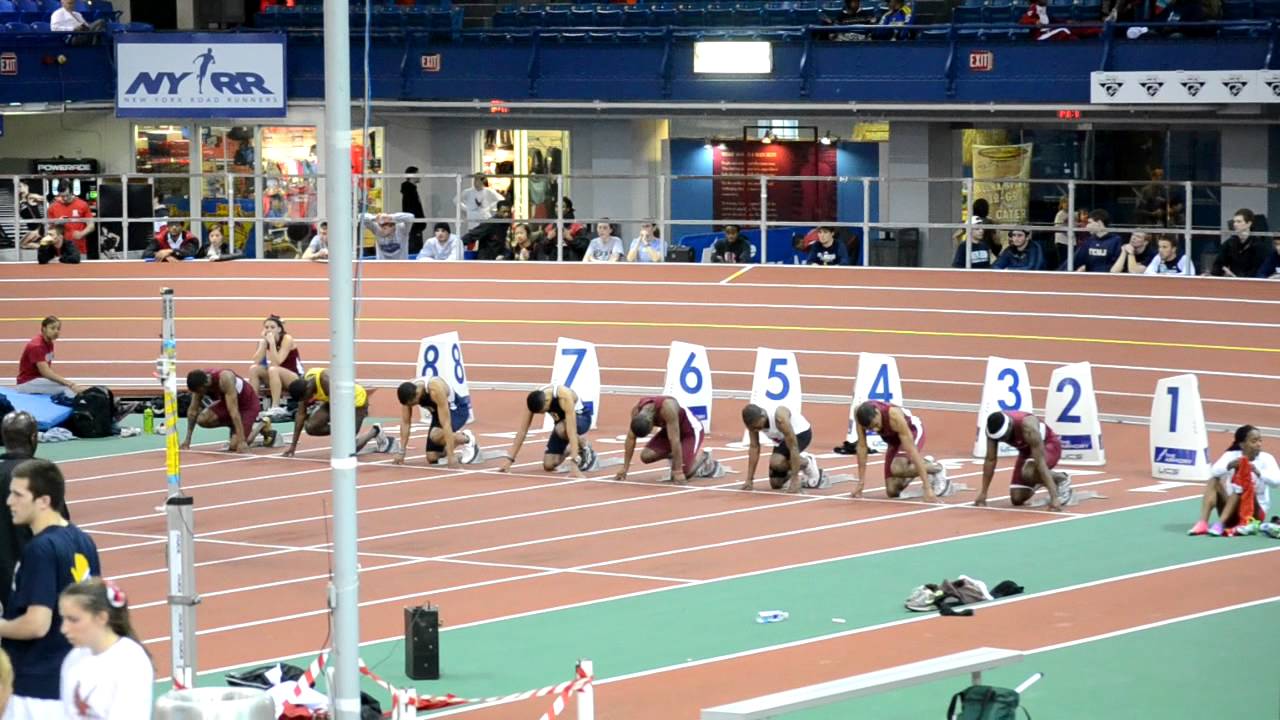 Brown takes 1st place in 60-meter dash - YouTube