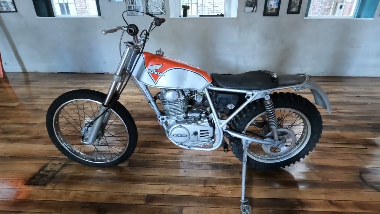 1975 Honda TL250 Reflex - YouTube