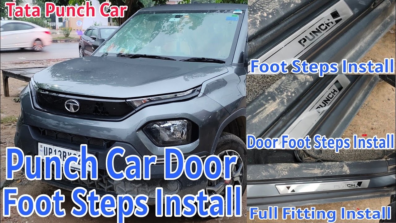 Tata Punch Car Door Foot Steps, Punch Car Foot Steps # ...