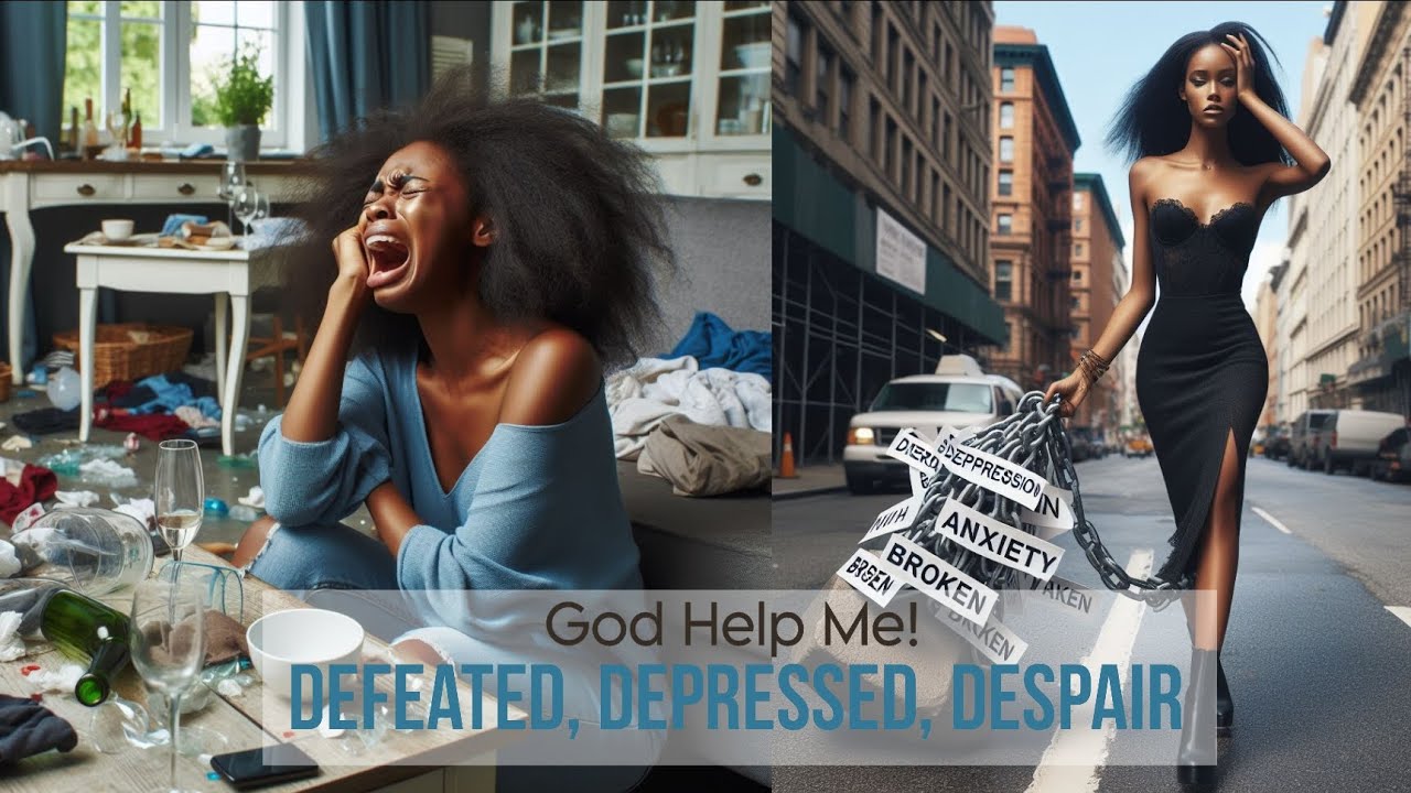 Overcome Feeling Defeated, Depressed & In Despair! Rise Up Watch Woman ...