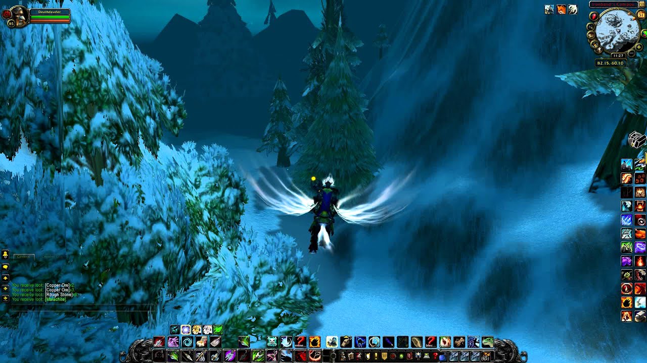 World of Warcraft Cataclysm Copper ore "Dun Morogh" Alliance - YouTube