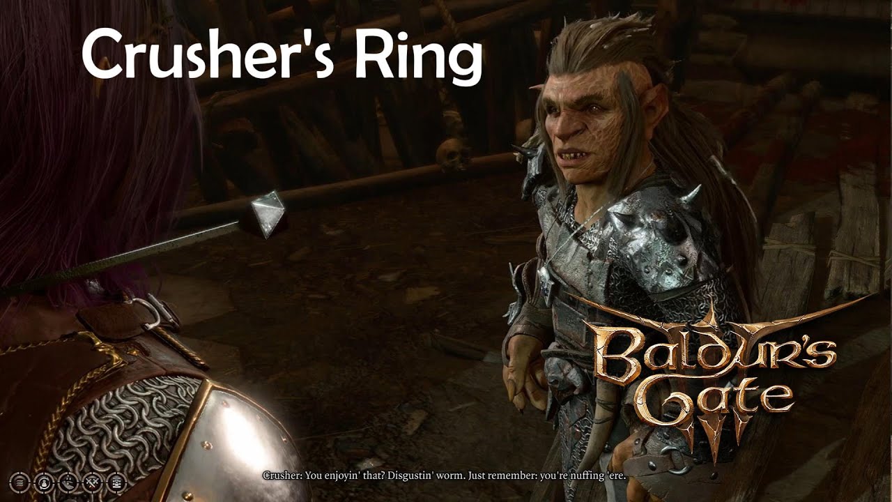 BG3 Act1 | Crusher's Ring (How-to) - YouTube