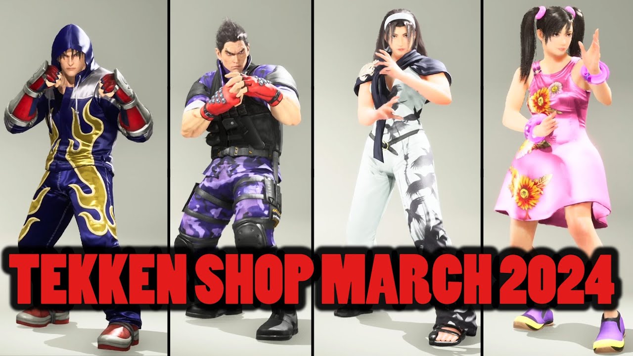 ALL TEKKEN 8 SHOP ITEMS (1st MARCH) - YouTube