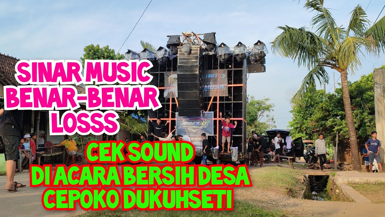SINAR MUSIC PERFORM SANGAT BAGUS DI KARNAVAL BERSIH DESA CEPOKO ...