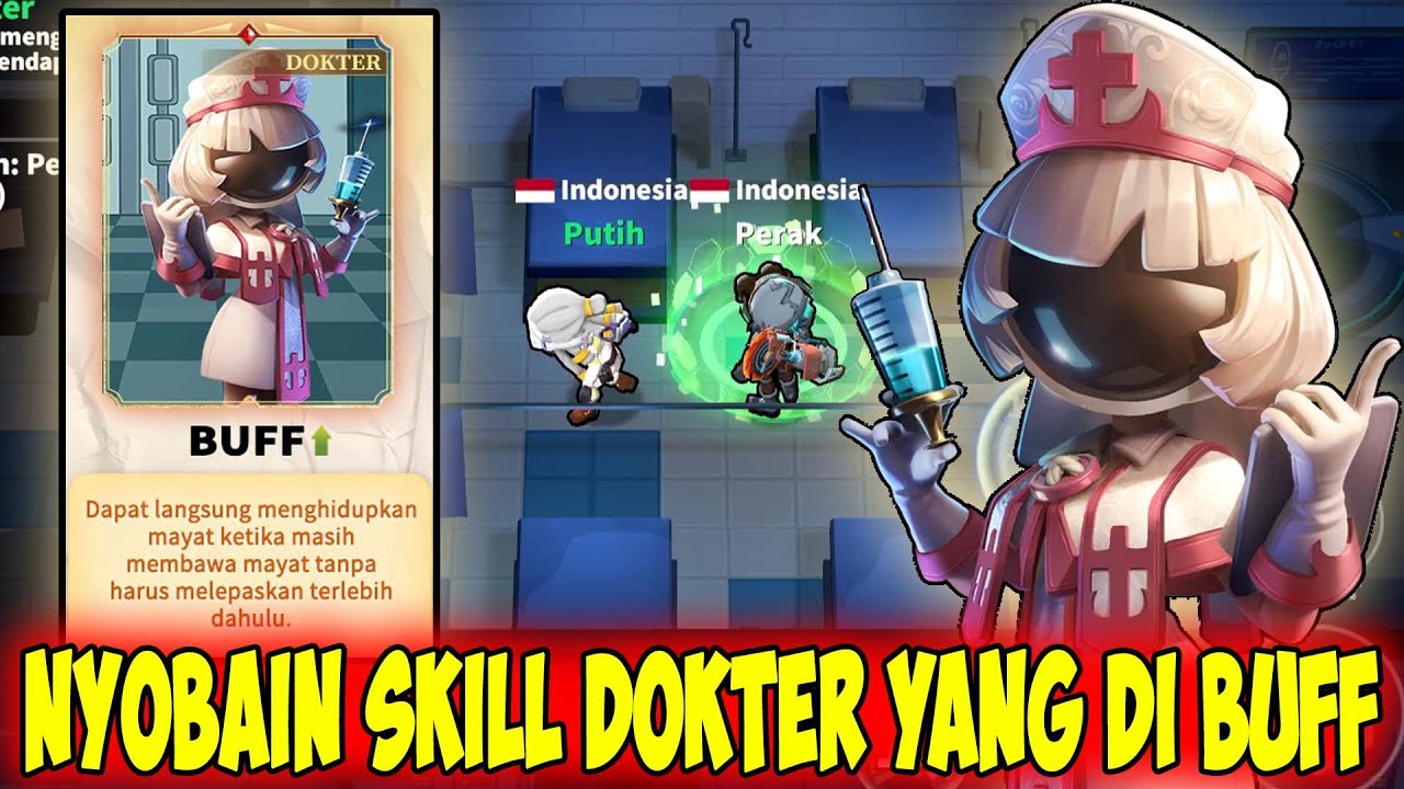 NYOBAIN SKILL DOKTER YANG DI BUFF !! SERET SAMBIL NGIDUPIN !! Super Sus ...