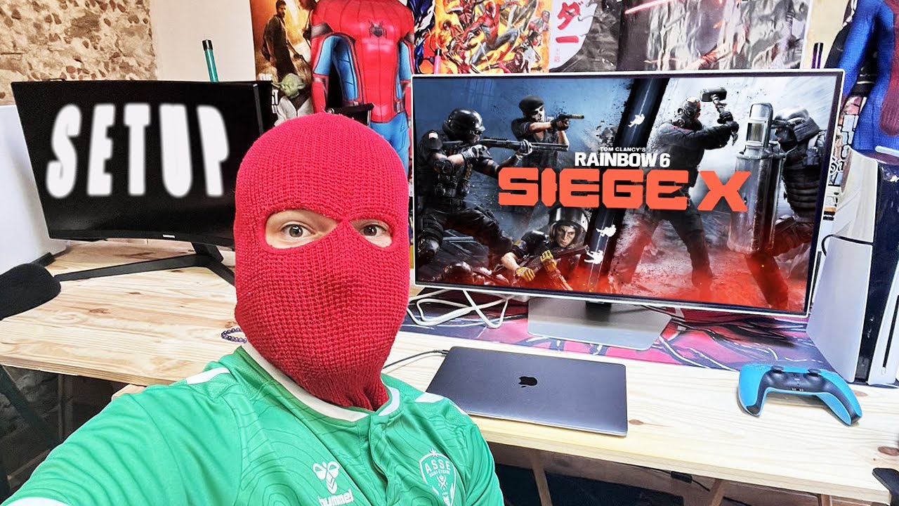 MON TOUT NOUVEAU SETUP POUR RAINBOW SIX SIEGE X ! (ÉCRAN, CASQUE, MICRO ...