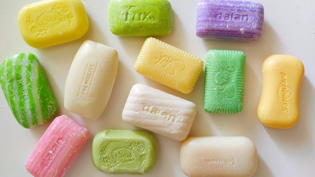 Dry Soap carving ASMR\ relaxing sounds\ No talking. Satisfying ASMR ...