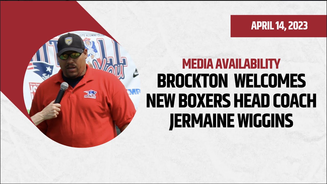 Brockton Welcomes New Boxer Head Coach Jermaine Wiggins 4-14-23 - YouTube
