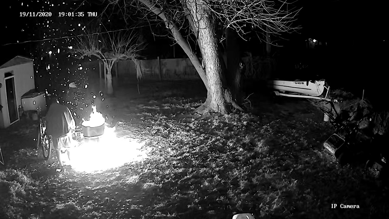 Burn barrel fail - YouTube