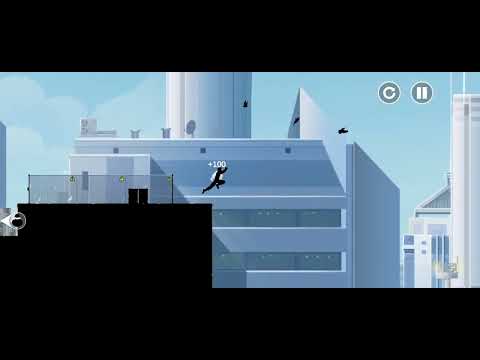 играю в Паркур чёрный человечек - YouTube