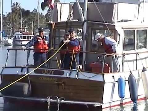USCGAUX Operations in San Diego Bay - YouTube