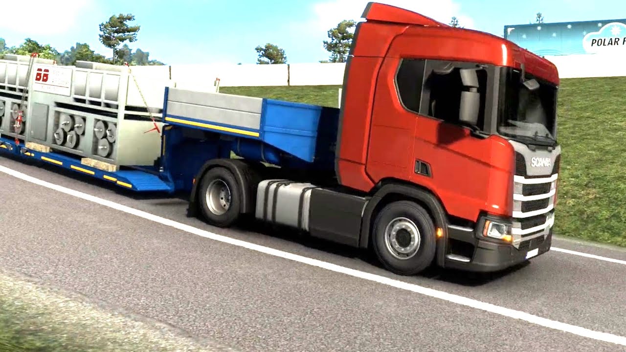 ETS 2 - New Generation Scania R370 Transporting Air Conditioner Units ...