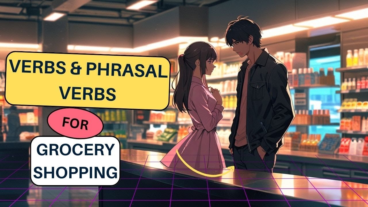 Phrasal Verbs for Grocery Shopping//ESL Learners//#conversationpractice ...