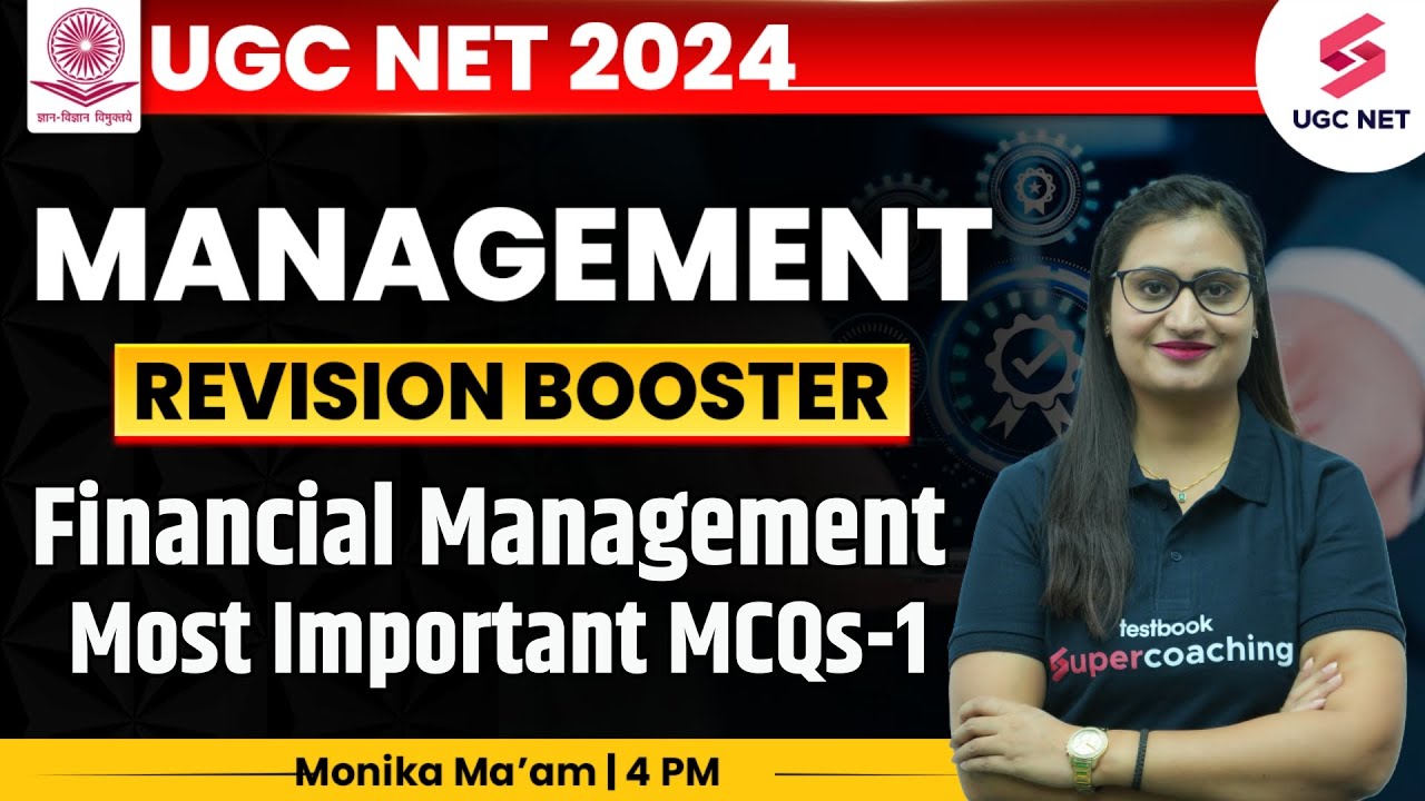 UGC NET Management Preparation | Financial Management Important MCQs 01 ...
