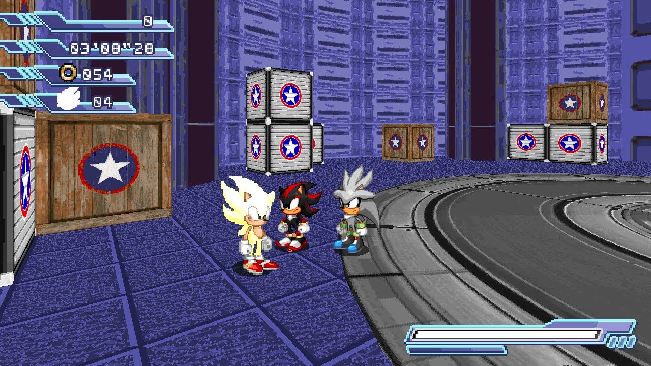 Sonic Robo Blast 2: Team Super Sonic 06 Final Boss - YouTube