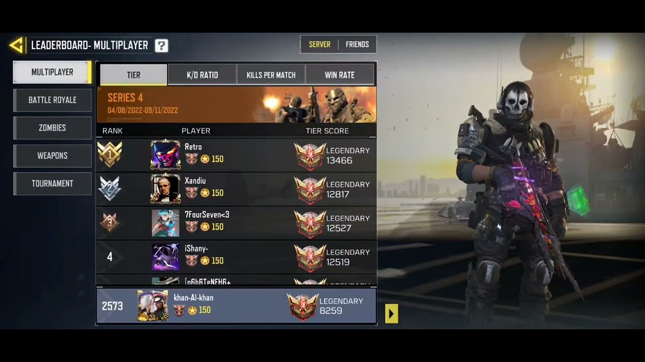 CODM TOP 5000 - YouTube
