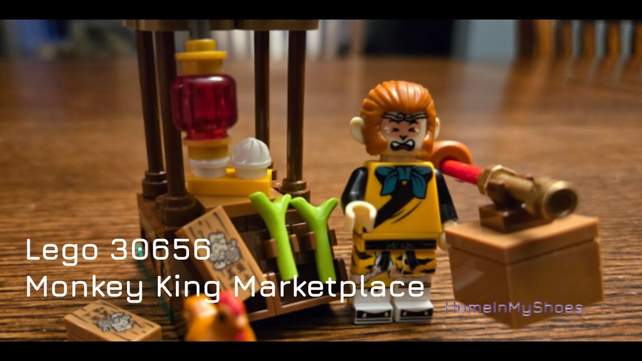 Lego 30656 - Monkey King Marketplace (Monkie Kid) - YouTube