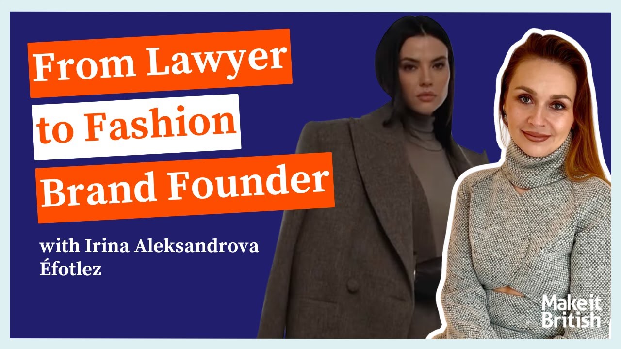 From Lawyer to Fashion Brand Founder - YouTube