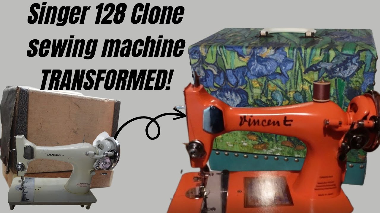Singer 128 Clone Transformed into an Ode to Vincent Van Gogh - YouTube