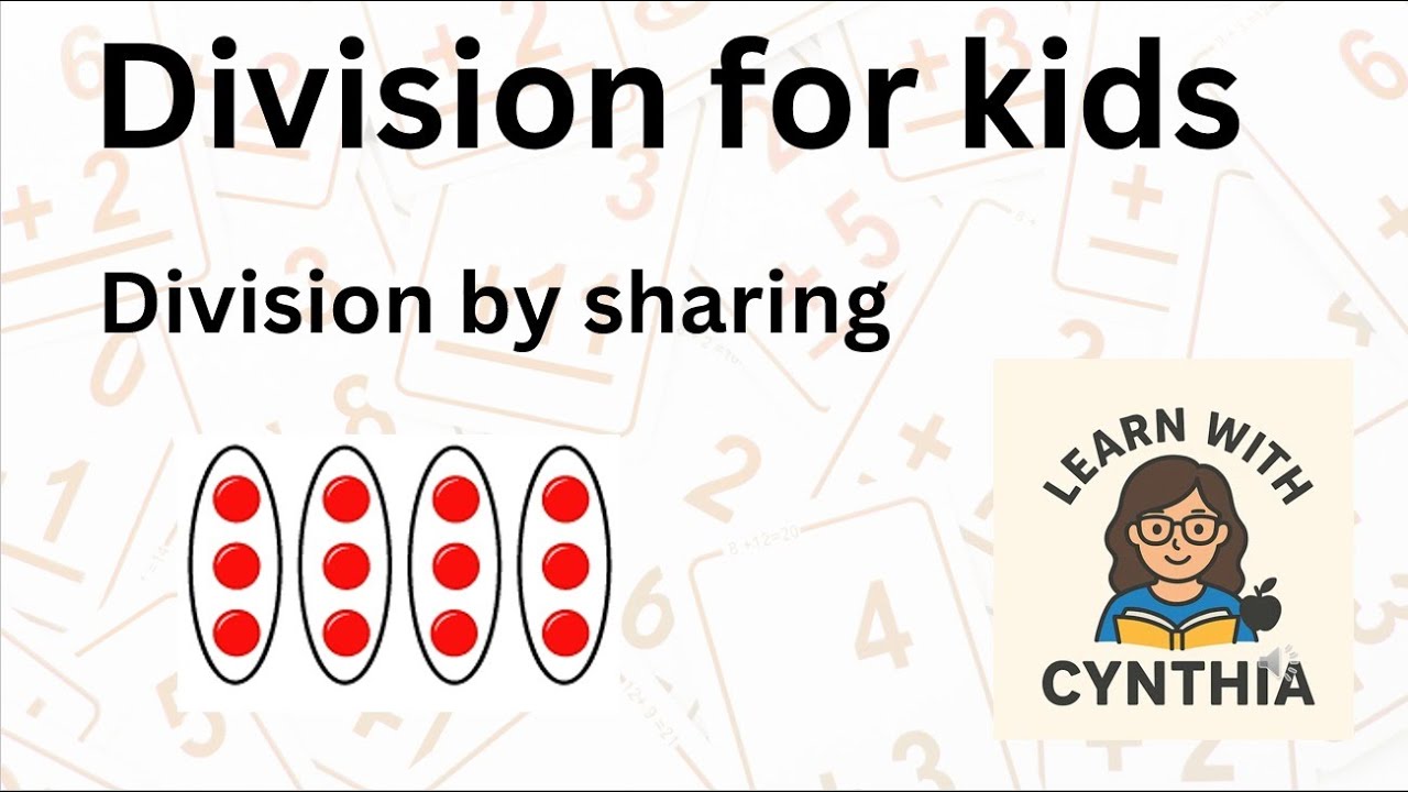 Division by Sharing | Easy Method for Kids - YouTube