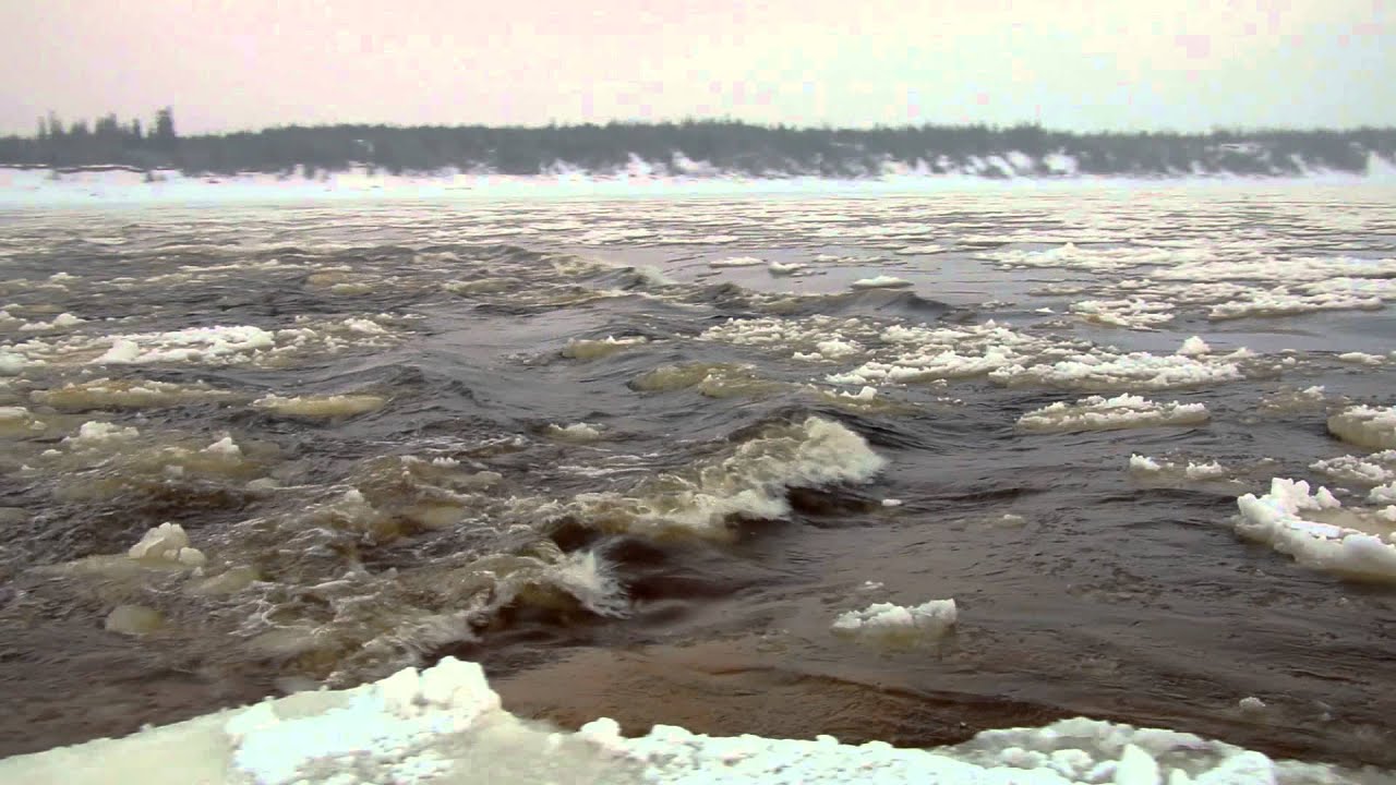 Winisk River Freeze Up - YouTube