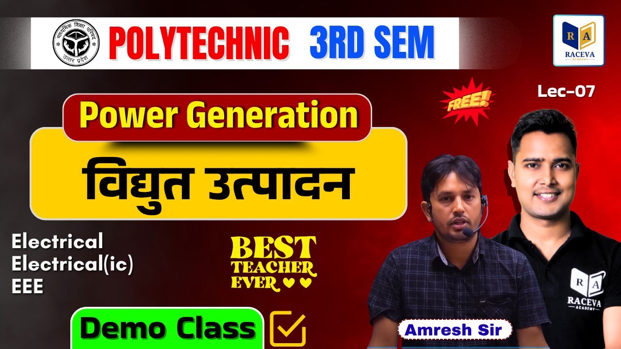 Basic of Power Generation System : Polytechnic 3rd Semester ...