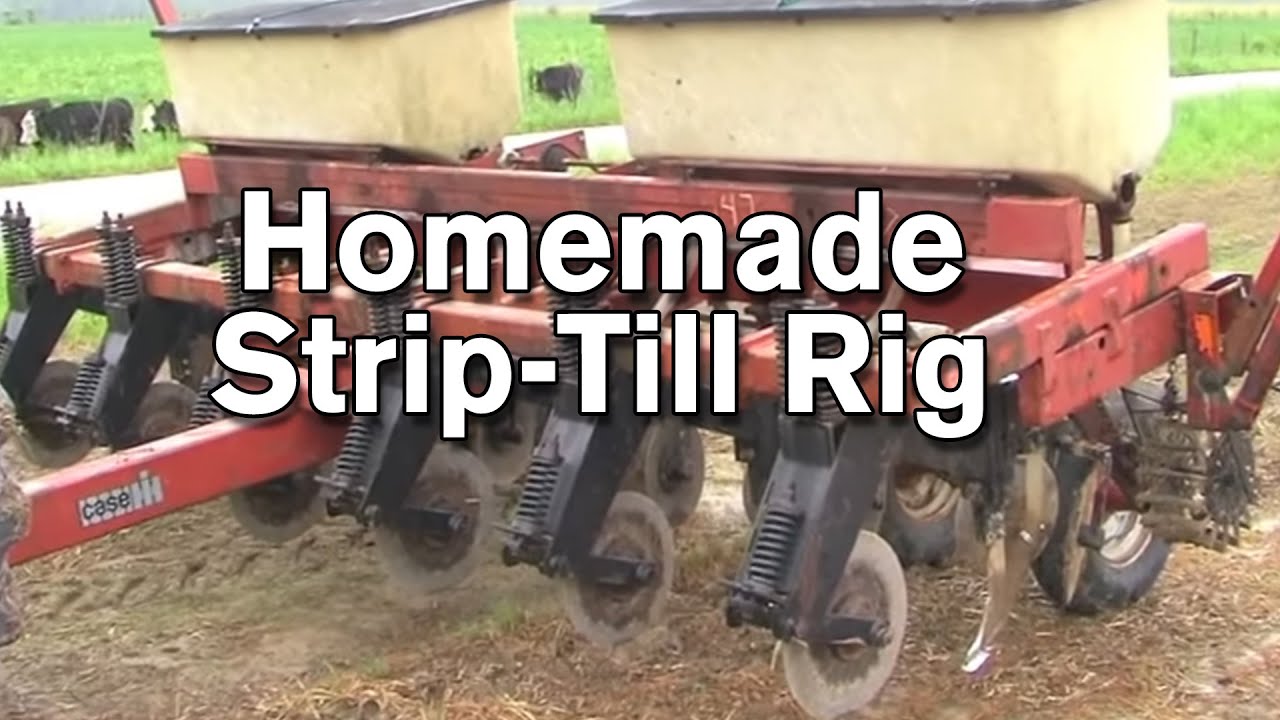 Homemade Strip-Till Rig: Roger Wenning of Greensburg, Ind. - YouTube