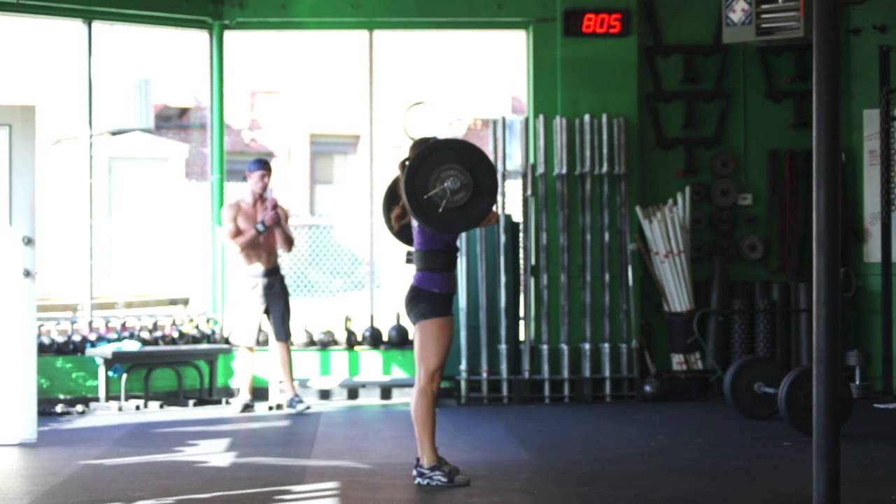 Squat Clean Front Squat Complex - YouTube