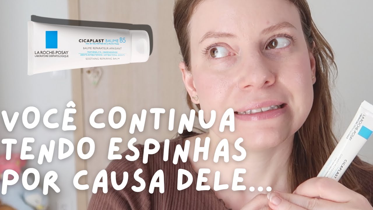 Cicaplast Baume B5: é realmente bom para a pele com acne? - YouTube