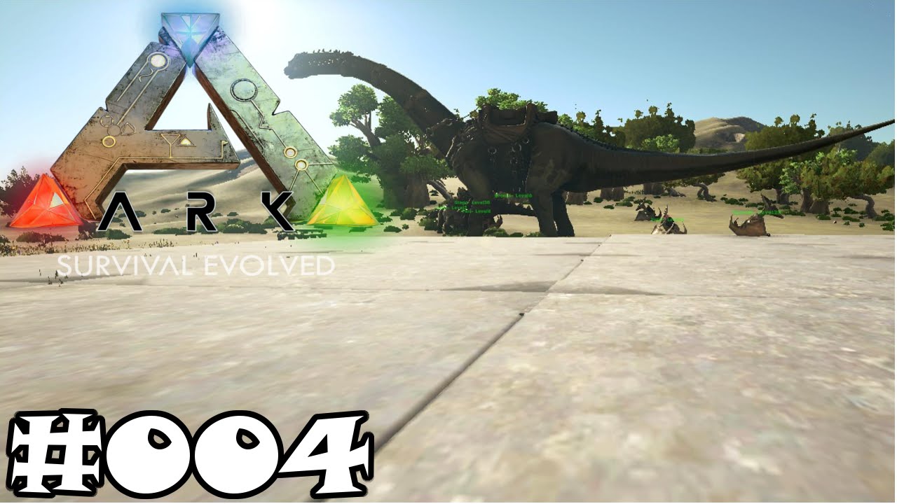 Ark "Die Burg" #04 Mauern setzen || Ark Survival Evolved deutsch || Ark ...