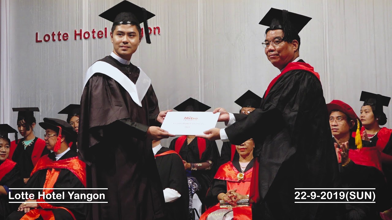 6th Myanmar International Business Academy Graduation , September 22nd ...