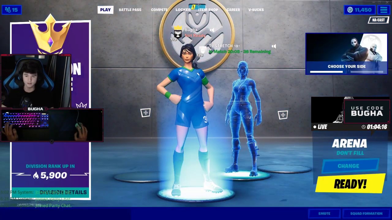 Bugha Reacts On AIMBOT SCOPED - Fortnite - YouTube