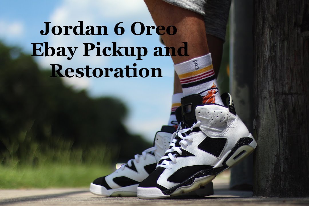 Jordan Oreo 6 Ebay Pickup and Restoration - YouTube