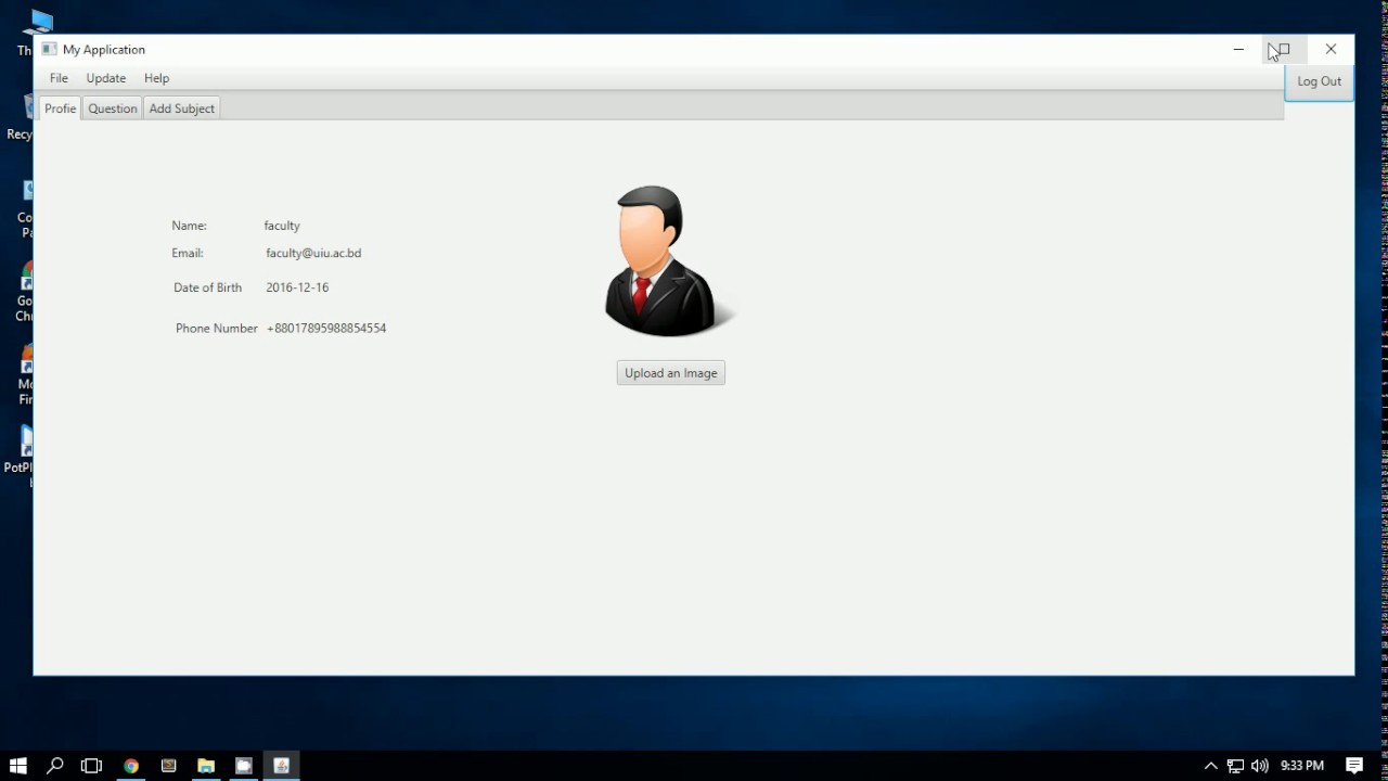 Java Project: Online Exam System Using JavaFX and SQLite Database এর ...
