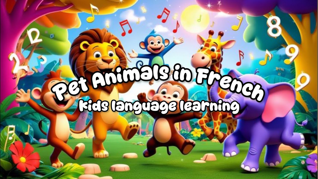 Pet Animals in French A1 lesson || FRENCH ANIMATED || LEARN FRENCH ...