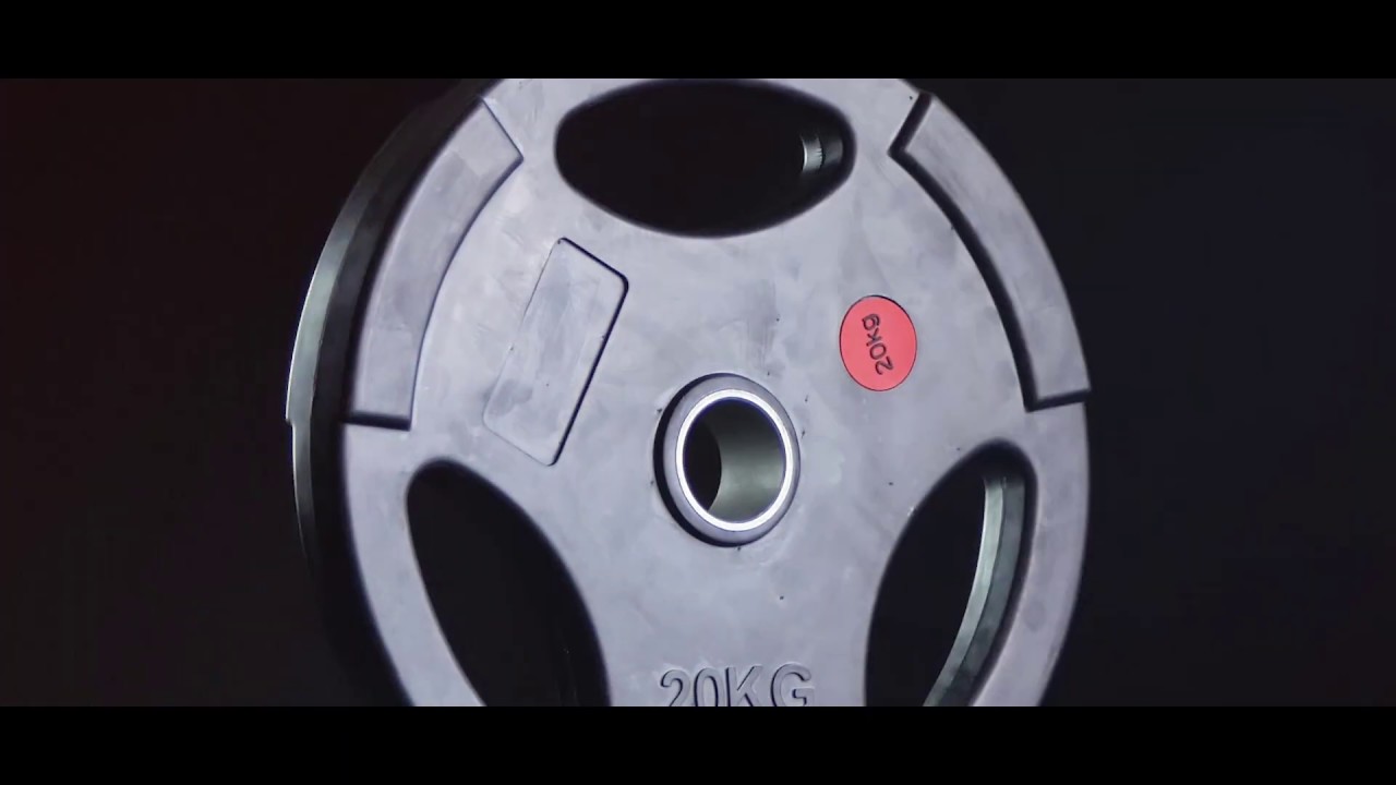 RUBBER COATED PLATES WITH HANDLES - YouTube