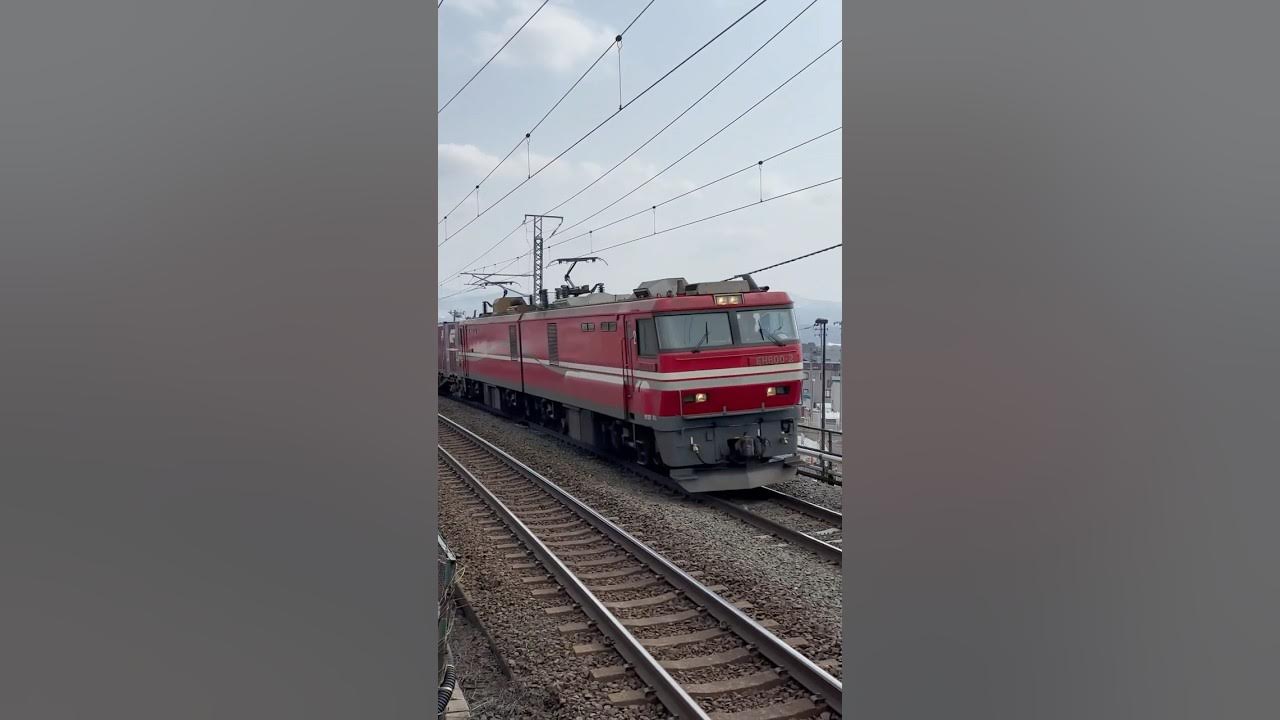 EH800-2 (青函トンネル用機関車) 3051レ 2025/3/25 #eh800 - YouTube
