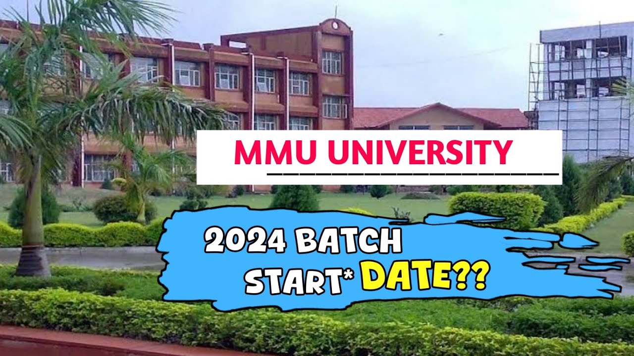 Mmu university New batch classes start🤝||dateout🔥 - YouTube