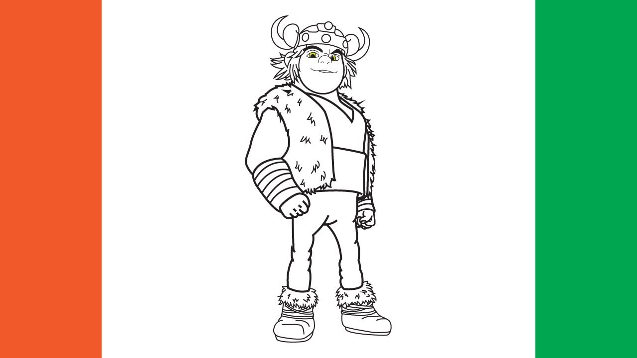 How To Draw Snotlout From Train Your Dragon | D4Drawing - YouTube