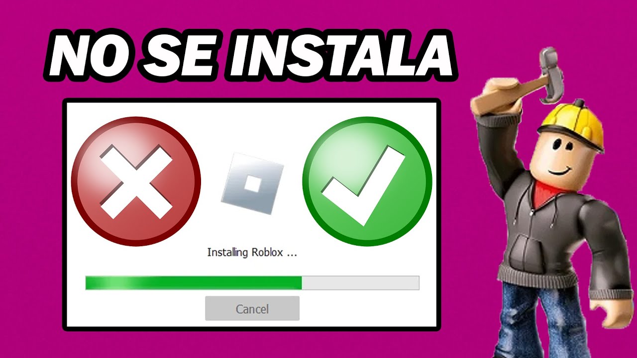 Cómo Arreglar Roblox Que No Se Instala En La PC | El Instalador De ...