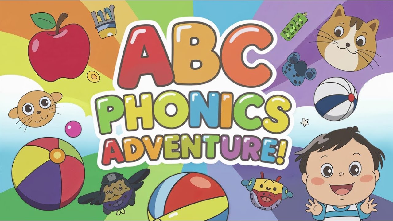 Learn the ABCs with fun phonics 🎉🐾 Join us for a playful journey ...