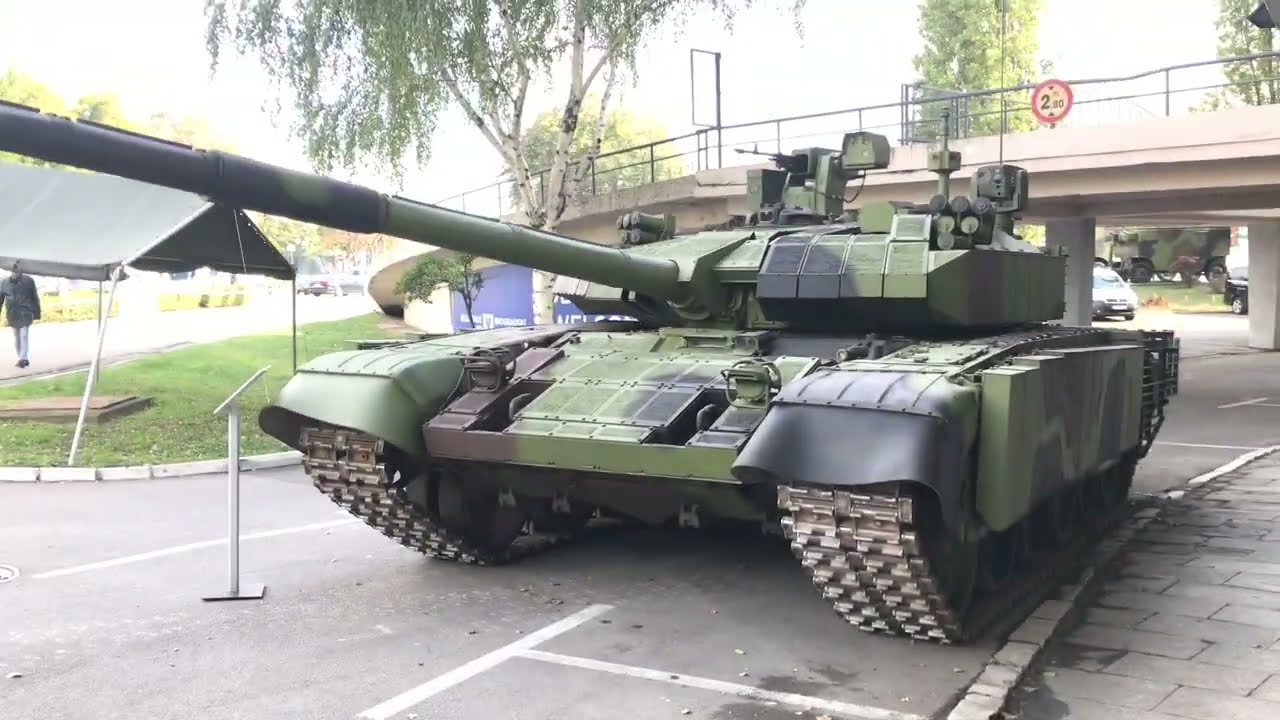 M-84AS1/2 MAIN BATTLE TANK 360 VIEW | PARTNER 2021 - YouTube