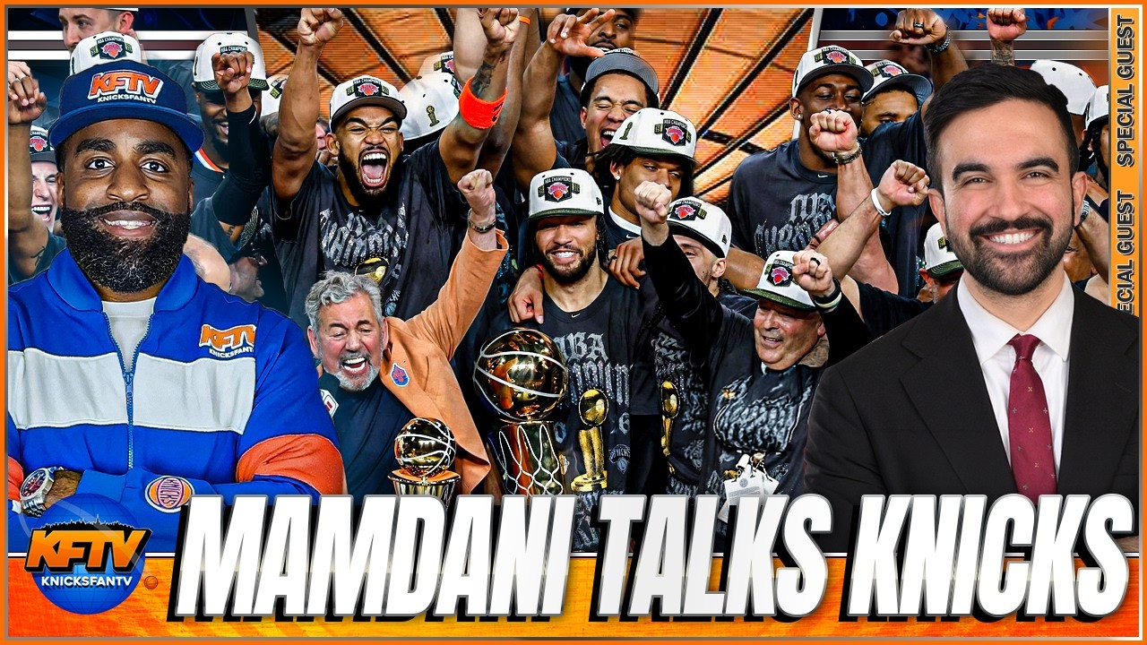 NYC Mayor Zohran Mamdani Talks Knicks Championship & Important Parade ...
